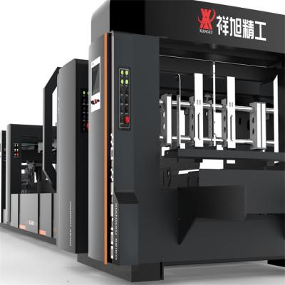China Grijze automatische kartonnen folder lijmmachine aanpasbare 180m/min lijm snelheid for sale