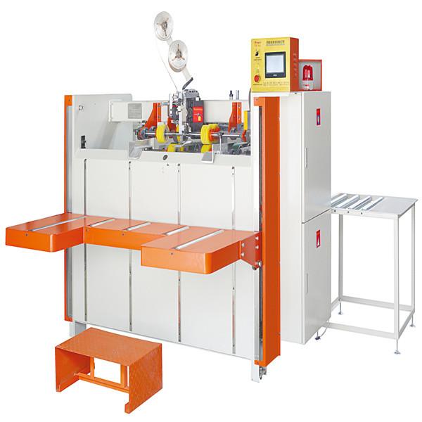 Quality 3mm Cardboard Semi Automatic Stitcher With Counting And Stacking Function for sale