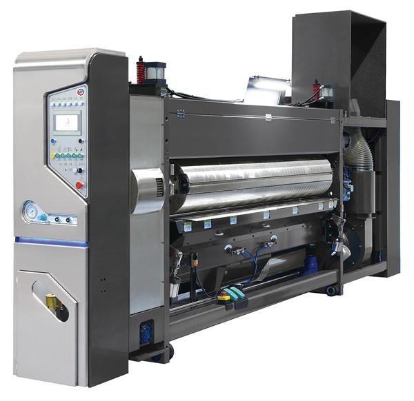 Quality Fully Automatic Carton Flexo Box Machine Water Based Ink Automatic Folder Gluer for sale