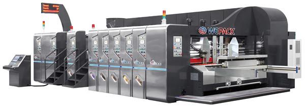 Quality Valco Gluing Corrugated Flexo Printing Machine Automatic For Cardboard And Paper for sale