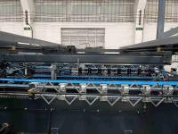 China Automatic Carton Folder Gluer Machine With Double Stitching for sale