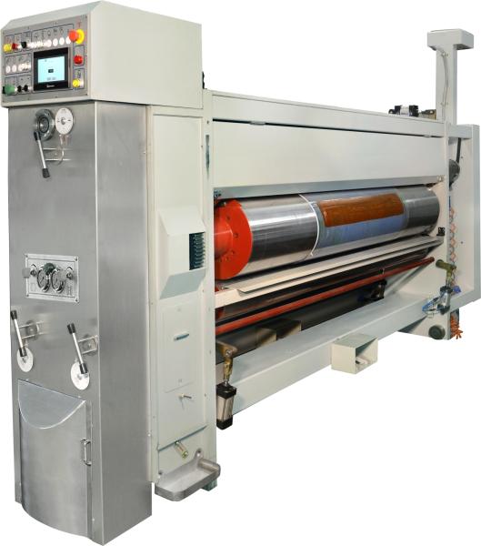 Quality Fully Automatic Carton Flexo Box Machine Water Based Ink Automatic Folder Gluer for sale
