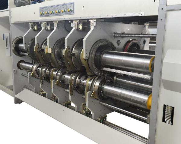 Quality Full Servo Automatic Cardboard Box Printer Machine With Valco Gluing System for sale