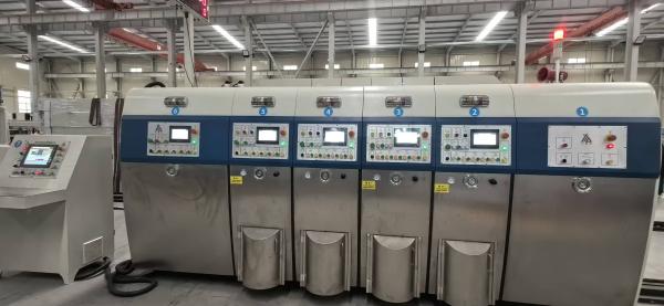 Quality Steel Grey UV Drying Flexo Gluer Machine Computer Controlled Inline Folder Gluer for sale