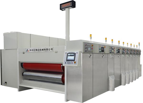 Quality Automatic High Speed Flexo Folder Gluer Top Loading Type Carton Printing Machine for sale