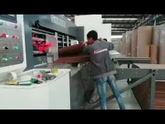 G6-0920 Transferência de vácuo de borda de chumbo 4 Impressora a cores+Slotter+Cortador de matriz+Vibrator+Astacador