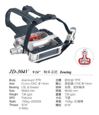 China foot pedal for spin bike for sale