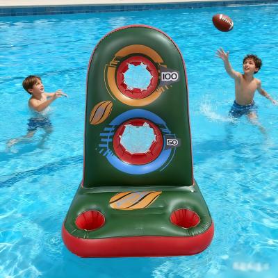 China Inflatable Children'S Throwing Toys PVC Inflatable Rugby Throwing Base Pitching And Scoring Props for sale