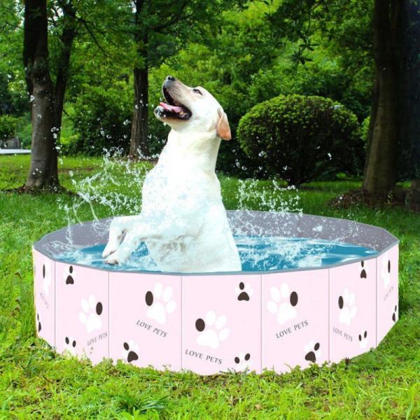 Quality Foldable Compact Puppy Play Pool Capacity Approximately 100 to 600 Liters Suitable for Puppies Small Dogs Easy to Set Up for sale