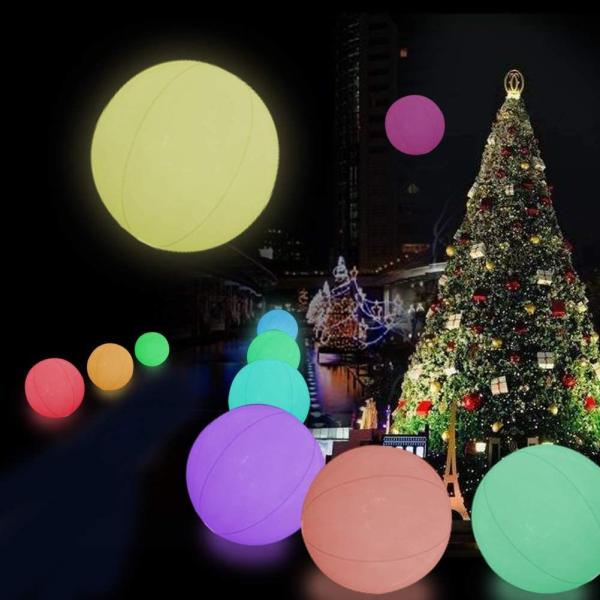 Quality 16-79 inch inflatable luminous balls are the perfect choice for indoor and outdoor celebrations, offering a striking luminous effect for sale