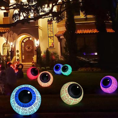 China Inflatable And Luminous Halloween Ball Pumpkin Eyes Ghosts And Little Devils for sale