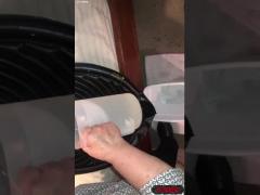 Black shampoo basin