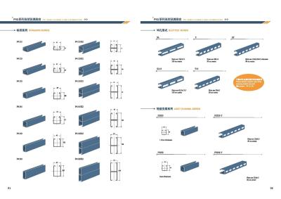 China Heavy Duty Slotted Angle Steel Channel Section for sale