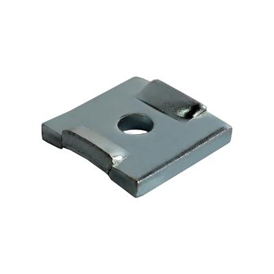 China Electrical Strut Channel Accessories Flat Plate Pipe 6mm Thickness 40mm Width for sale