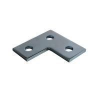 China Electrical Strut Channel Accessories Flat Plate Pipe 6mm Thickness 40mm Width for sale