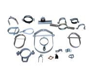 China Spring Loaded Pipe Clamps Ring Insulator Hanger Strut for sale
