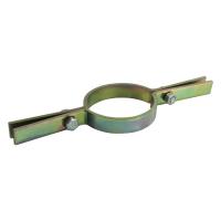 China Half Circle Half Round Pipe Clamps Aluminium for sale