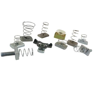 China M10 M12 Carbon Steel Spring Clip Nut voor kanaalstaal Te koop