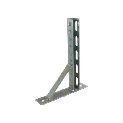 China 6mm 8mm 12mm Plate Thickness Cantilever Arm Bracket Channel Bracket with Custom Length Options for sale