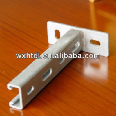 China 6mm 8mm 12mm Plate Thickness Cantilever Arm Bracket Channel Bracket with Custom Length Options for sale
