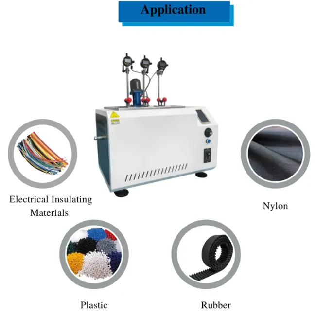 Intelligent Pid Regulator Thermal Deformation Vicat Test Machine