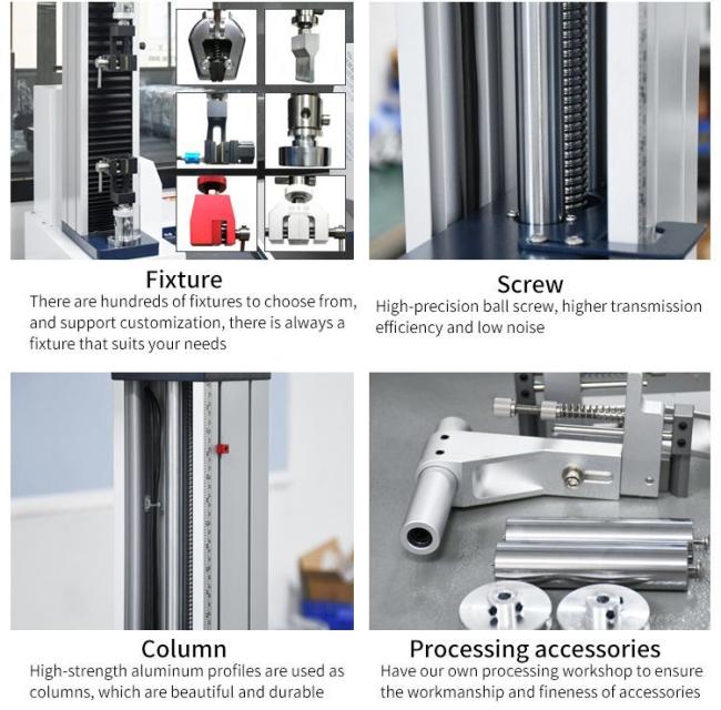 High Quality Custom Design Single-Column Servo Universal Material Tensile Test Machine