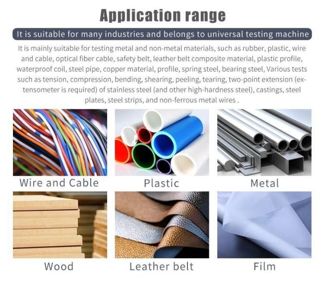 5kn 10kn 20kn 50kn Universal Tensile Strength Testing Machine for Plastic