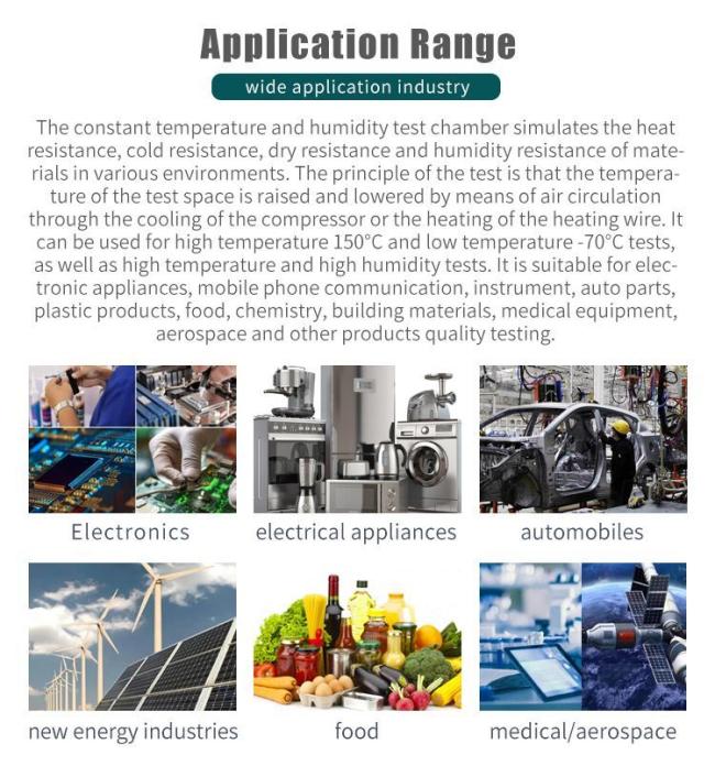 Laboratory Constant Temperature and Humidity Environmental Control Test Chamber