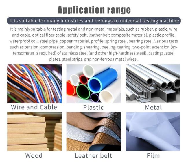5kn Universal Electronic Tensile Testing Machine for Plastic