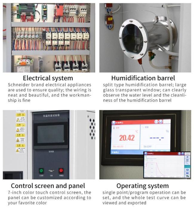 High Precision Programmable Control Touch Screen Constant Temperature and Humidity Climate Chamber