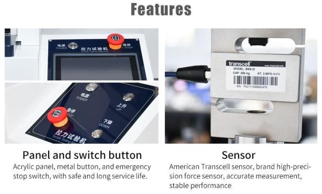 High Precise Desktop Adhesive Tape Peeling Strength Tensile Tester