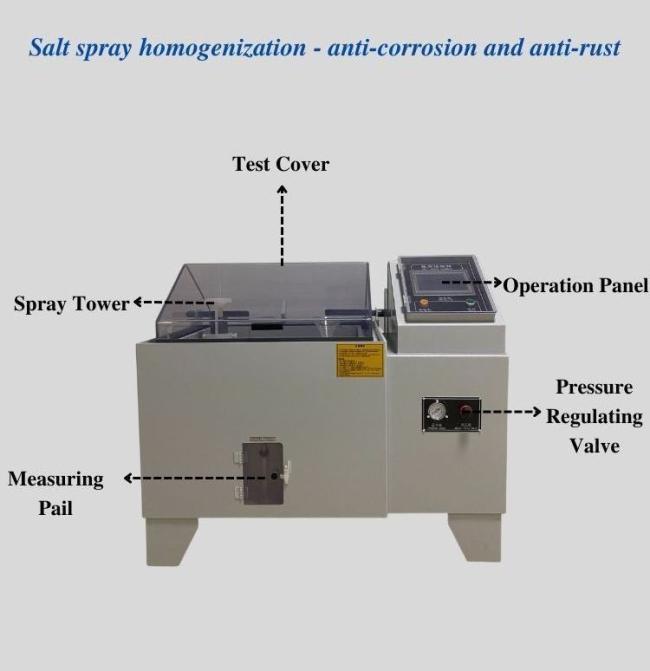 ASTM. B117 Neutral Salt Spray Corrosion Test Chamber Accelerated Corrosion Test Machine