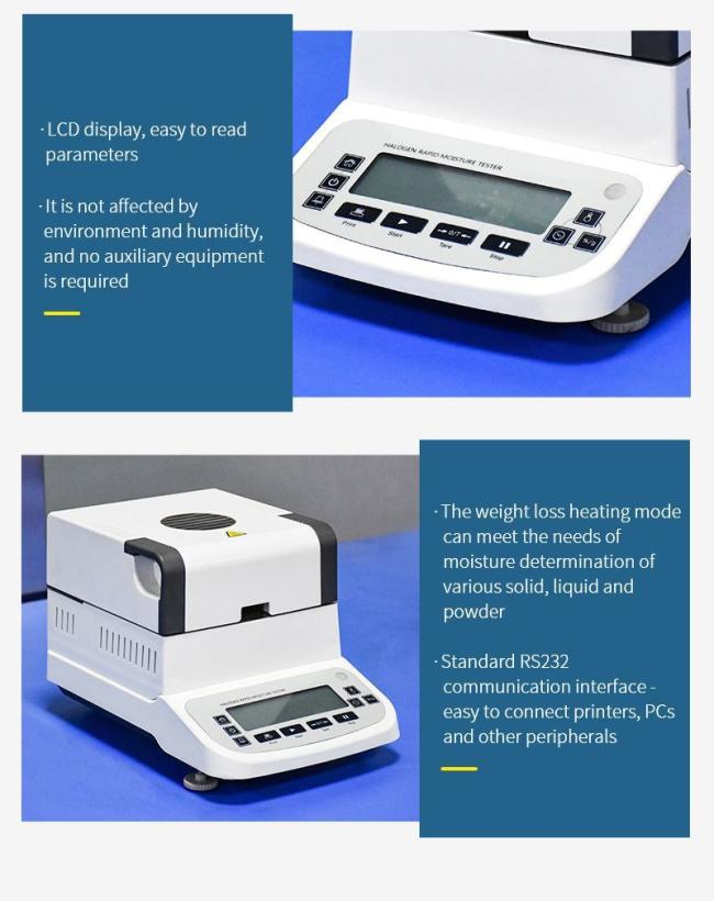 Durable Digital Moisture Analyzer Meter Moisture Meter