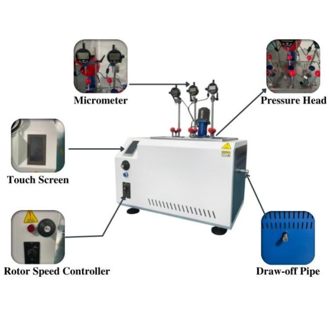 Factory Supply Vicat Softening Point Heat Deformation Needle Testing Machine