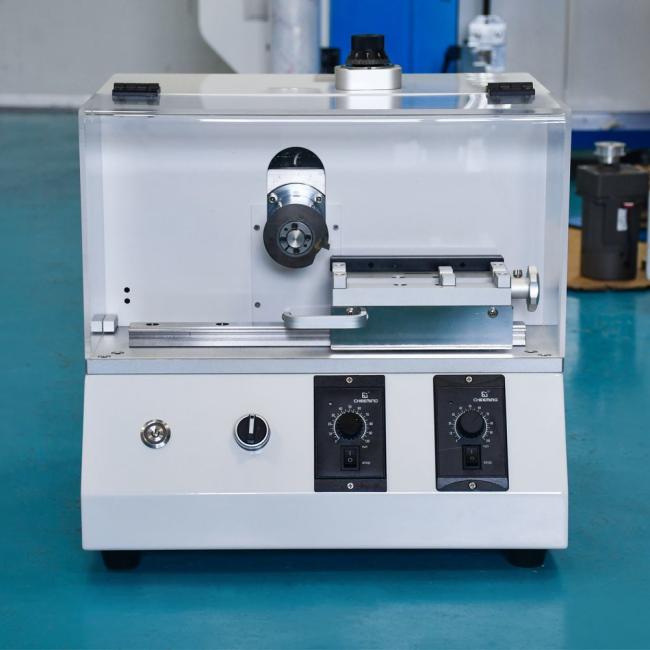 Guangce Full Automatic Sample V Notch Cutting Cutter Machine for Plastic