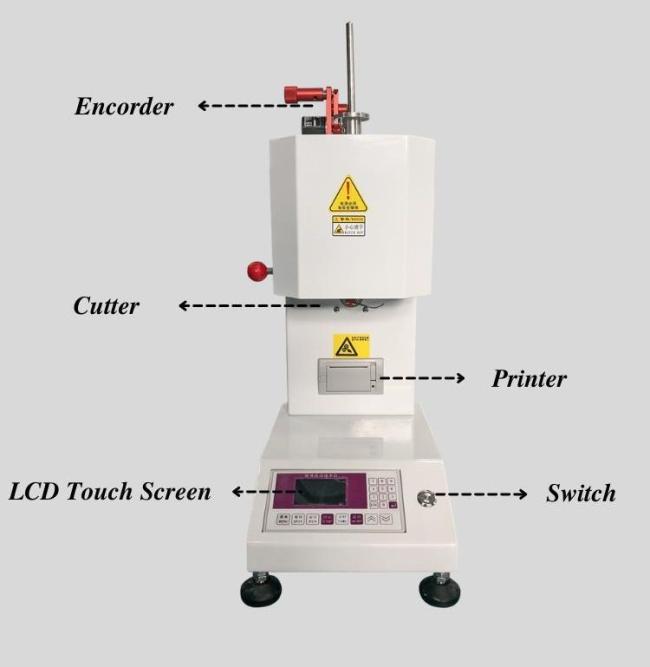 Factory Supply Gc Plastic Melt Flow Rater Meter Melt Flow Index Tester for PC Material