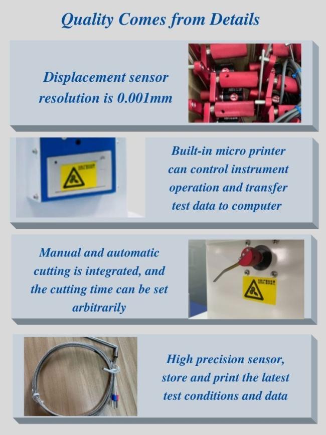 Melt Flow Index Testing Equipment with High Precision Data Acquisition