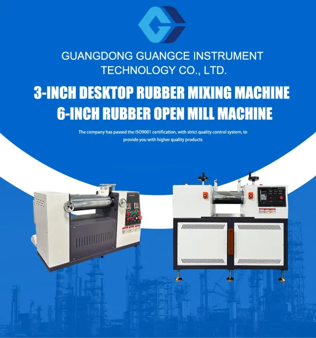 Two Roll Mill for Plastic Processing