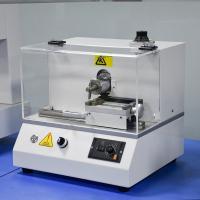 China Engineering Plastics Rubber Testing Equipment Sample V Notch Cutting Machine for sale