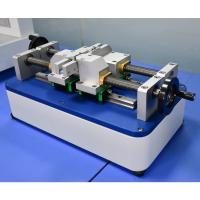 China Automatic Plastic Sample Double V Notch Cutting Equipment for plastic cut for sale