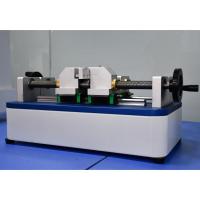 China Automatic Plastic Sample Double V Notch Cutting Equipment for plastic cut for sale