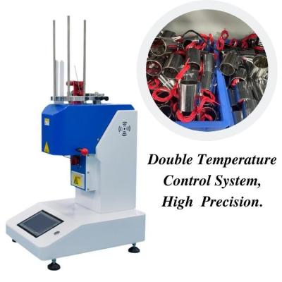 China Semi Automatic Polystyrene Rubber Testing Equipment Melt Flow Index Tester MFI MFR Instrument for sale