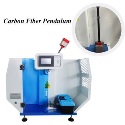 China Professional Digital Pendulum Izod Charpy Impact Tester for Polymer Plastic Pipe PVC HDPE Material Impact Resistance Test Machine for sale