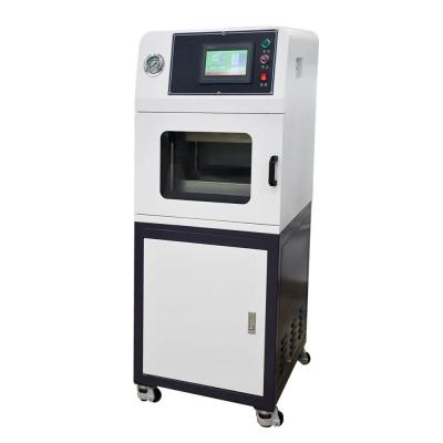 China Digital Lab Pneumatic Tablet Press Machine with 10 Ton Capacity and 350*350mm Platen Area for sale