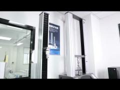 Máquina de ensayo de material universal digital servo de una sola columna Prueba de tracción 200N