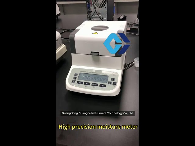 analizador de humedad de halógenos rápidos de grano de maní para laboratorio
