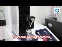 Máquina de ensaio de material universal digital servo de coluna única Teste de tração 200N