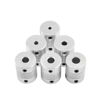 China Aluminum Alloy Cnc Stepper Motor D19l25 Flexible Shaft Coupling for sale