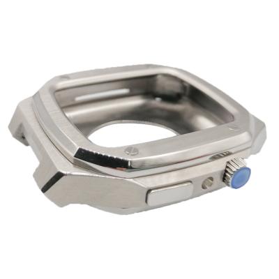 China caixa de aço inoxidável do Smart Watch das peças do relógio do CNC de 44mm para a série do relógio de Apple à venda