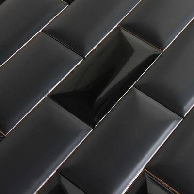 中国 光沢度の高い陶磁器の壁のタイル非75 x 150mmマットの表面のパンの一見のスリップ 販売のため